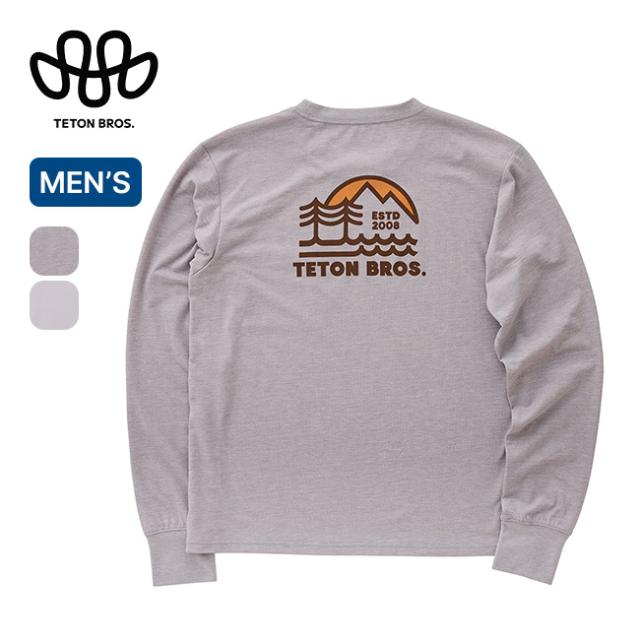 Teton Bros. ティートンブロス TBモノラインL/S Tee メンズ