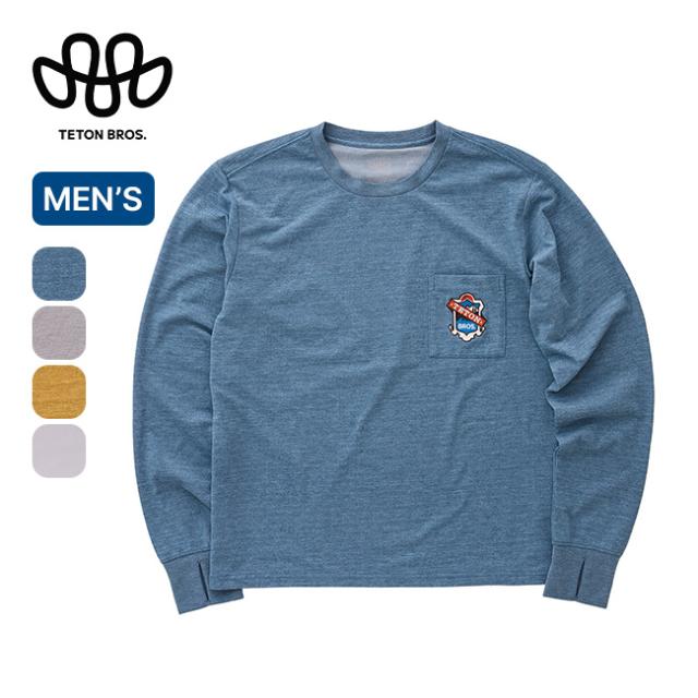Teton Bros. ティートンブロス TBエンブレムL/S Tee メンズ
