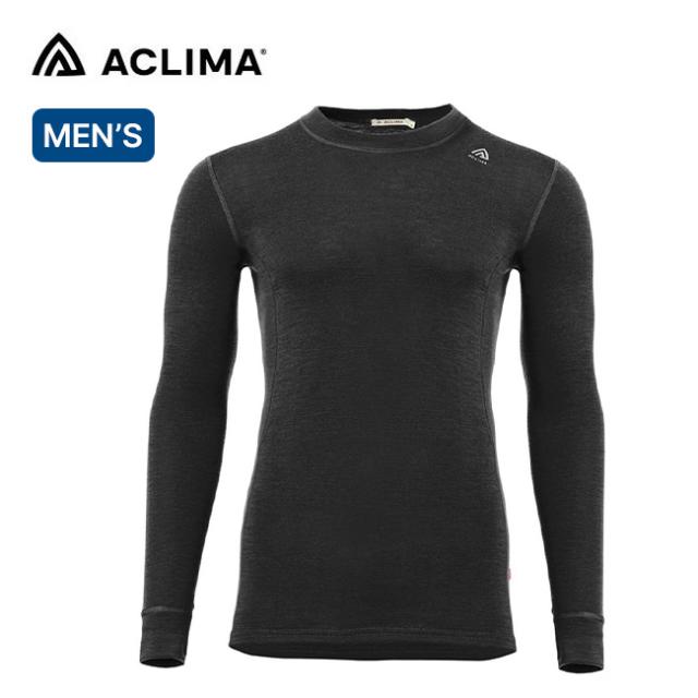 ACLIMA アクリマ ウォームウールクルーネック メンズ 101715