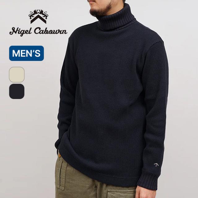 NIGEL CABOURN ナイジェルケーボン タートルネックワッフル 8051-00-20025