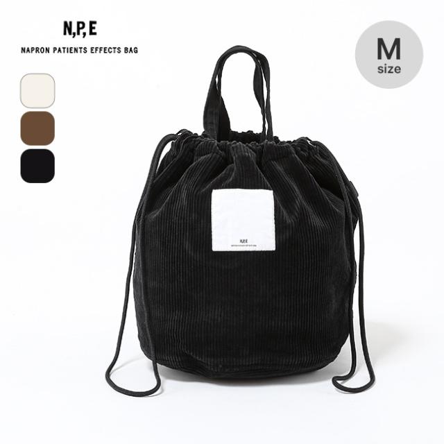 N.P.E NAPRON PATIENTS EFFECTS BAG エヌピーイーナプロンペイシェントエフェクトバッグ コーデュロイペイシェントバッグ M NPE02-2109M