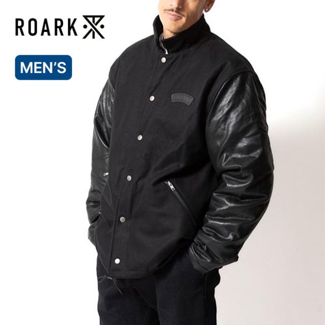 ROARK REVIVAL ロアークリバイバル メルトンコーチズジャケット RJJ1172-BLK