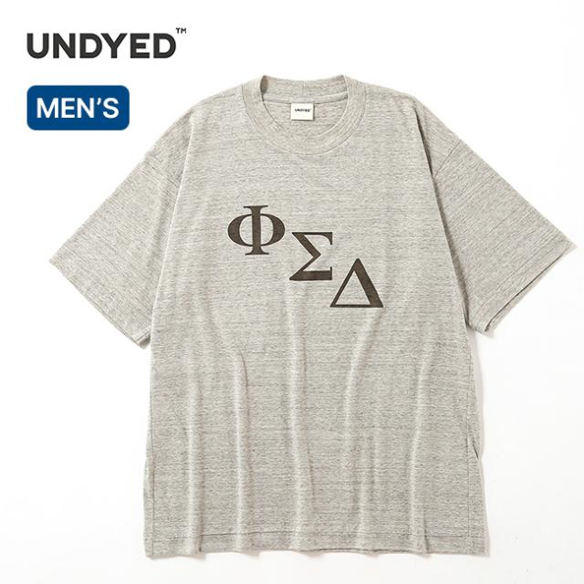 UNDYED アンダイド 30PV S/S PtTee (ΦΣΔ) UNS25SST001D
