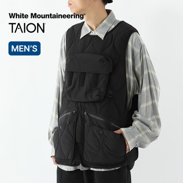 WM×TAION ホワイトマウンテニアリング×タイオン キルティングダウンベスト WM2573205