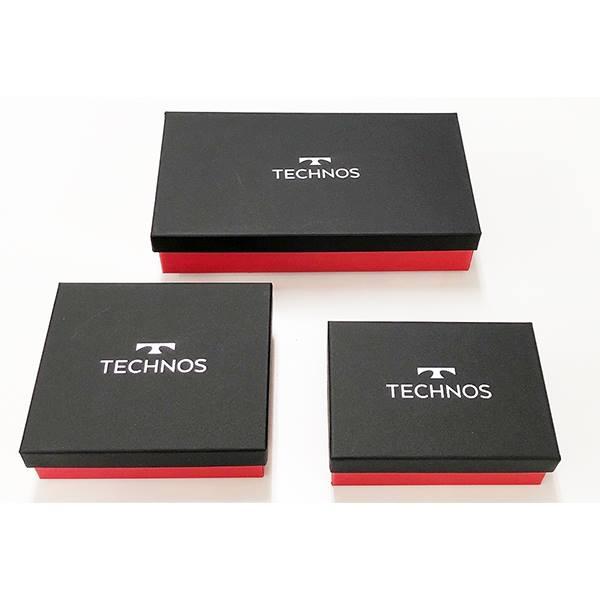 財布 メンズ 送料無料 テクノス スムース 長財布 TLWSM 牛革 長札