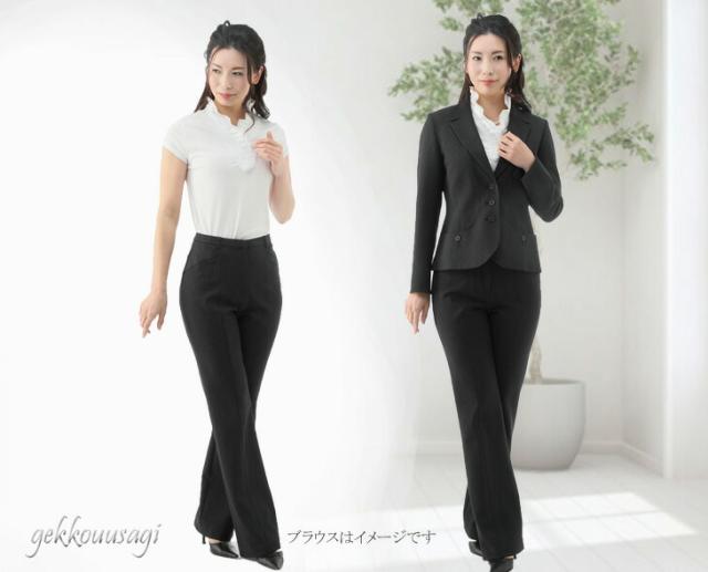 69%オフ 日本製素材 ストレッチ パンツスーツ 9号 11号 13号 15号