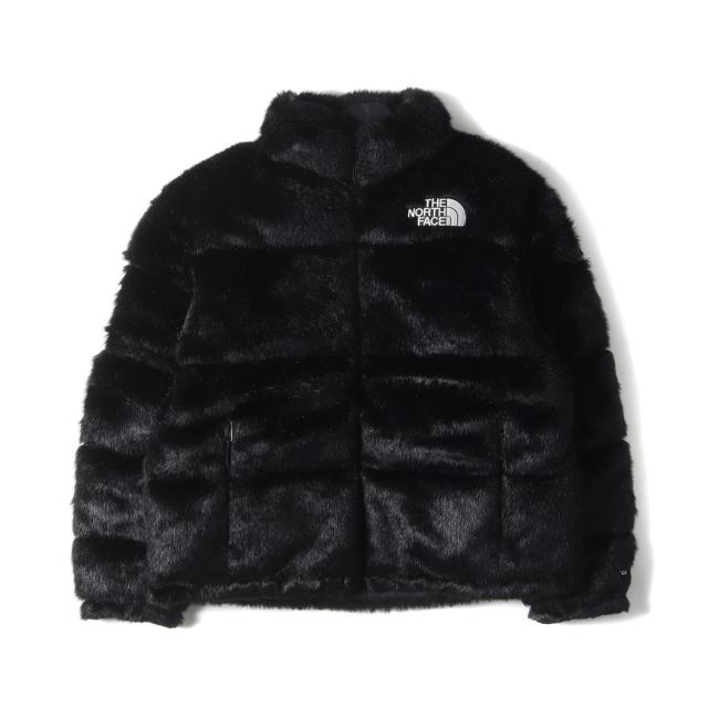 Supreme シュプリーム ジャケット サイズ:M 20AW THE NORTH FACE フェイクファー ヌプシ ダウンジャケット (Faux Fur Nuptse Jacket) ブラック 黒 アウター ブルゾン 上着【メンズ】【中古】【K4250】