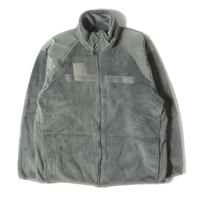 Vintage Military Item ヴィンテージミリタリー ジャケット サイズ:LARGE-REGULAR(L-R) / 米軍実物 ECWCS GEN3 LEVEL3 ポーラテックフリース ジャケット / フォリッジグリーン / アウター ブルゾン 上着 / 古着【メンズ】【中古】【K4333】