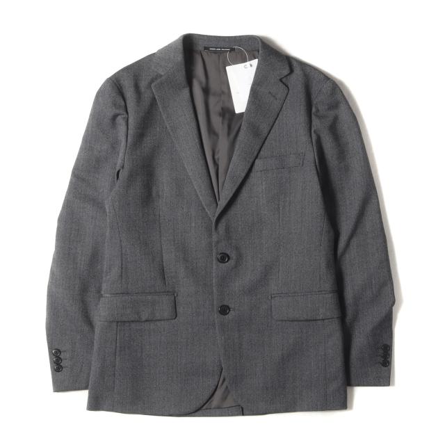 UNITED ARROWS ユナイテッドアローズ ジャケット サイズ:M / 24AW A＋TWPU ホームスパン スリム 2B ジャケット (3122-127-1645) / GREEN LABEL RELAXING / グレー / アウター ブレザー 上着【メンズ】【K4340】