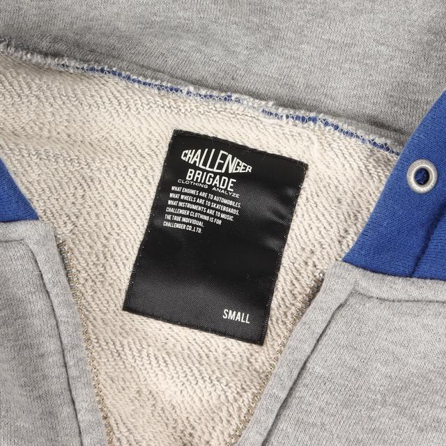 CHALLENGER チャレンジャー パーカー サイズ:S / フードロゴ ジップ