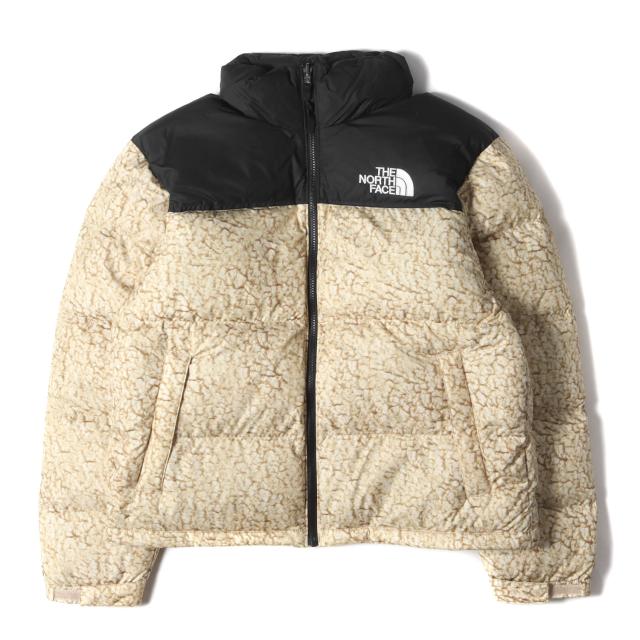 THE NORTH FACE ノースフェイス ダウン ジャケット サイズ:M 19AW US企画 1996 ボア転写プリント ヌプシ ジャケット PRINTED 1996 RETRO NUPTSE JACKET シェルパ(SHERPA) アウター ブルゾン コート【メンズ】【中古】【美品】【K3902】