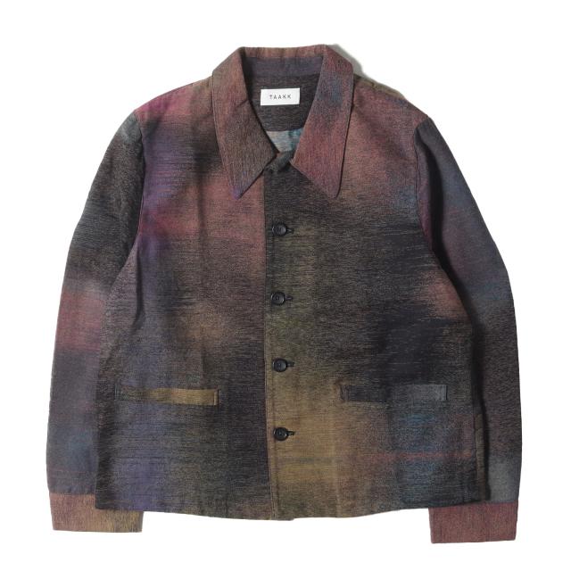 TAAKK ターク ブルゾン サイズ:2 / 22AW STUDIOUS 別注 ノイズ ブルゾン (15th NOISE BLOUSON TA22AW-BLST035) / マルチカラー / アウター ジャケット 上着 / 日本製【メンズ】【中古】【美品】【K4352】