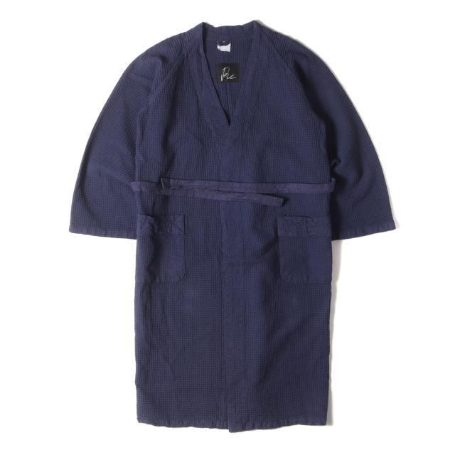 BACKLASH イサムカタヤマ バックラッシュ ローブ ネイビー 紺 サイズ:記載なし / ヴィンテージリメイク イタリーメディカル ローブ / ホスピタル ガウン / アウター ジャケット 上着 羽織り【メンズ】【中古】【K4356】