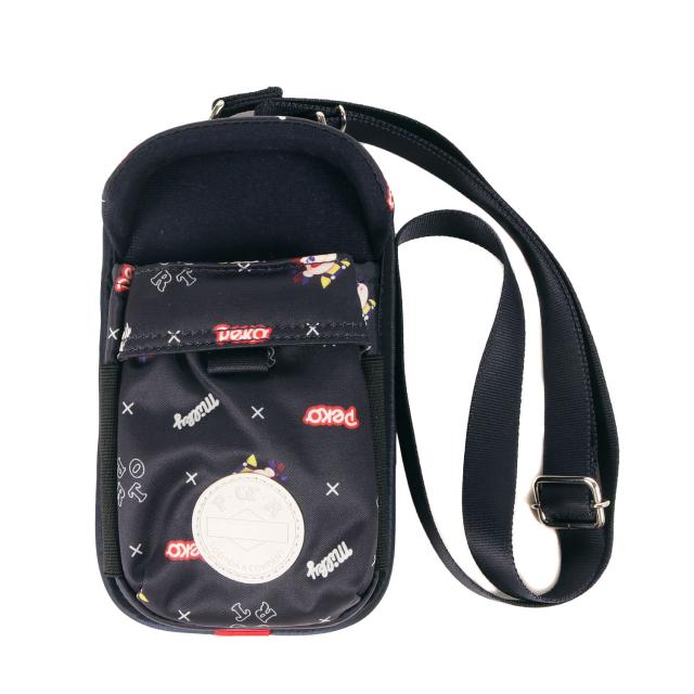 POTR ピー・オー・ティー・アール バッグ / 23AW milky ペコちゃん柄 モバイル ショルダーバッグ / ポーチ (MOBILE SHOULDER BAG) / ネイビー 紺 / ブランド カバン【メンズ】【中古】【新品同様】【K4365】