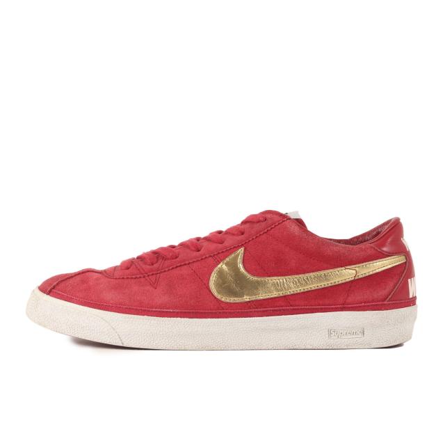Supreme シュプリーム サイズ:27.5cm / NIKE ZOOM BRUIN SB SUPREME (363319-671) / ナイキ ズーム ブルイン / レッド / US9.5 / ローカット スニーカー シューズ 靴 / コラボ 別注【メンズ】【中古】【K4367】