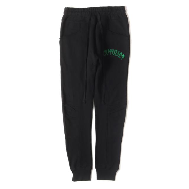 CVTVLIST カタリスト パンツ サイズ:2 /  FLASH別注 サルエル 立体裁断 スウェットパンツ / ブラック 黒 / ボトムス ズボン【メンズ】【中古】【美品】【K4368】