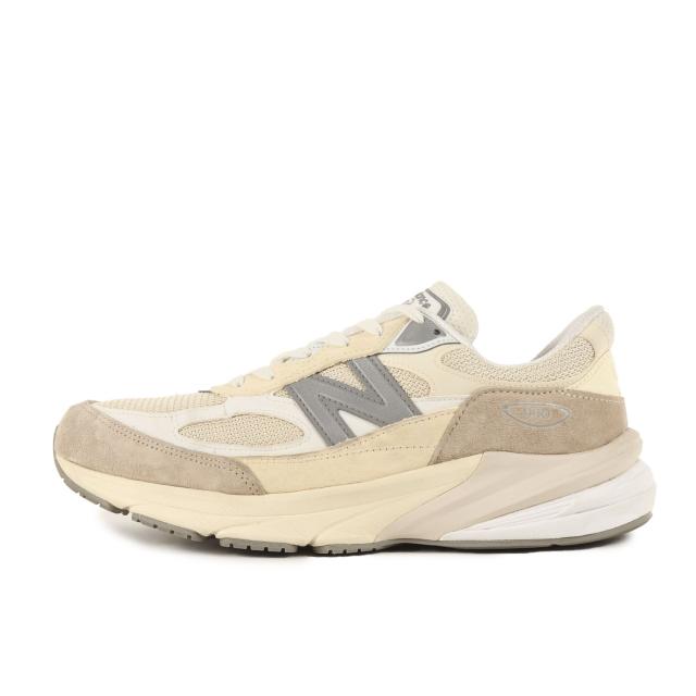 NEW BALANCE ニューバランス サイズ:28.0cm / 23SS M990 SS6 CREAM (MADE IN USA) / クリーム / US10 D / ローカット スニーカー シューズ 靴 / アメリカ製 【メンズ】【中古】【K4369】