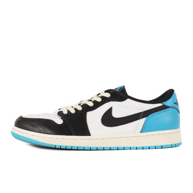 NIKE ナイキ サイズ:28.5cm / AIR JORDAN 1 RETRO LOW OG UNC (CZ0790-104) / エアジョーダン1 レトロ ロー / ホワイト ダークパウダーブルー / US10.5 / ローカット スニーカー シューズ 靴【メンズ】【中古】【K4382】