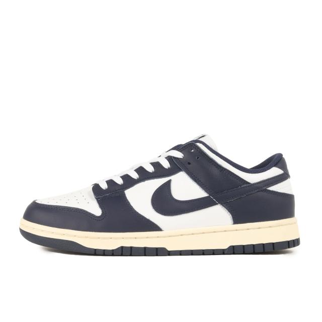 NIKE ナイキ サイズ:28.5cm / WMNS DUNK LOW VINTAGE NAVY ビラノバ大学カラー (DD1503-115) / ウィメンズ ダンク ロー / ホワイト ミッドナイトネイビー/ WMNS US11.5 / ローカット スニーカー シューズ 靴【メンズ】【中古】【美品】【K4404】