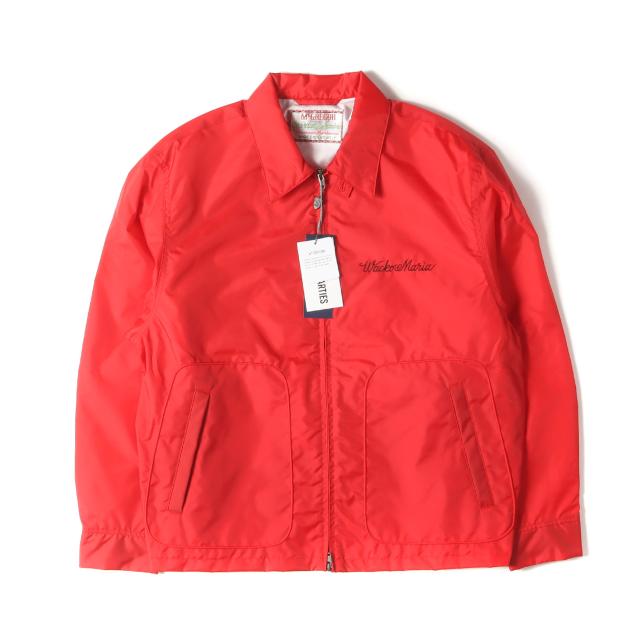 WACKO MARIA ワコマリア ジャケット サイズ:M / 25SS McGREGOR ナイロン ドリズラージャケット (NYLON DRIZZLER JACKET) / レッド / アウター ブルゾン 上着【メンズ】【K4411】