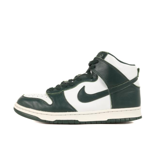 NIKE ナイキ サイズ:27.5cm DUNK HI SP PRO GREEN CZ8149-100 ダンク ハイ ホワイト プログリーン US9.5 ハイカット スニーカー シューズ 靴【メンズ】【中古】【K4122】