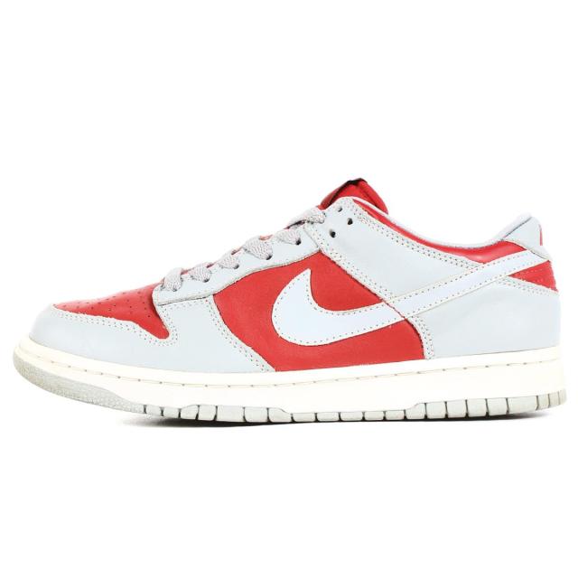 NIKE vintage ナイキ ヴィンテージ 90s DUNK LOW ダンク ロー 初期復刻 CITY ATTACK裏DUNK ネバダ大学 99年製 630358-601 バーシティレッド シルバー スニーカー シューズ 靴 シンプル カジュアル ブランド サイズ：26.5cm US8.5 【メンズ】【中古】【R045】
