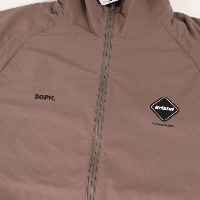 F.C.Real Bristol エフシーレアルブリストル ジャケット サイズ:XL / 25SS 4WAYストレッチ ベンチレーション アンセムジャケット (4WAY STRETCH VENTILATION ANTHEM JACKET) / ライトブラウン / アウター ブルゾン 上着【メンズ】【K4413】