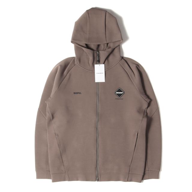 F.C.Real Bristol エフシーレアルブリストル パーカー サイズ:M / 25SS ボンディングスウェット ベンチレーション トレーニング フーディー パーカー (VENTILATION TRAINING HOODIE) / ライトブラウン / トップス フーディー 【メンズ】【K4413】