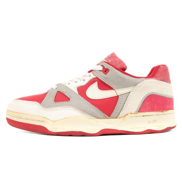 NIKE ナイキ AIR DELTA FORCE (1988年製 / KOREA製) vintage ヴィンテージ 80s エア デルタ フォース ローカット ヴィンテージ 韓国製 レッド グレー 赤 サイズ：US7 25.0cm スニーカー【メンズ】【中古】【K3690】