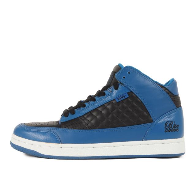 WTAPS ダブルタップス サイズ:27.0cm / 00s VANS SYNDICATE BASH S / バンズ シンジゲート バッシュ / ブルー ブラック 青黒 / US9 / ハイカット スニーカー シューズ 靴 / コラボ 別注【メンズ】【中古】【新品同様】【K4420】