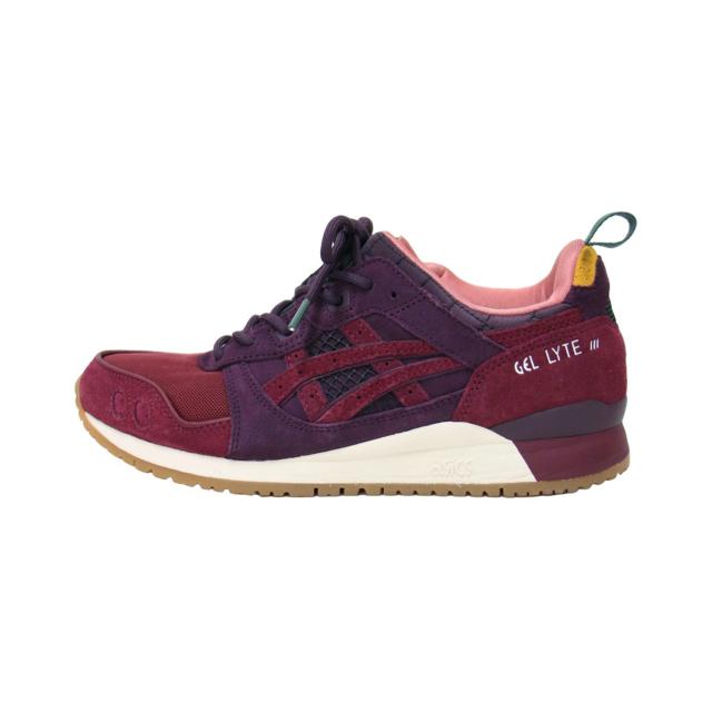 asics アシックス ボルドー サイズ:US7 1/2(25.5cm) / GEL-LYTE III OG 1203A578-600 / ゲルライト スリー / ローカット スニーカー シューズ 靴【レディース】【中古】【K4420】