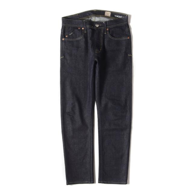 YANUK ヤヌーク パンツ サイズ:29 / 24SS スリムテーパード リジット デニムパンツ (PREMIUM2 VINCENT 57233000) / インディゴ / 日本製 / ボトムス ジーンズ ジーパン【メンズ】【中古】【K4427】