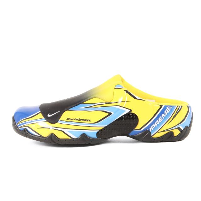 Supreme シュプリーム サイズ:27.5cm / 24AW NIKE CLOGPOSITE SP (FN0289-700) / ナイキ クロッグポジット / オプティイエロー ホワイト / US9.5 / ローカット スニーカー シューズ サンダル 靴 / コラボ 別注【メンズ】【K4437】