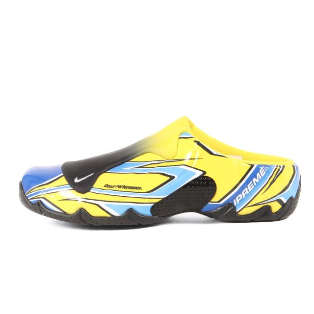 Supreme シュプリーム サイズ:27.5cm / 24AW NIKE CLOGPOSITE SP (FN0289-700) / ナイキ クロッグポジット / オプティイエロー ホワイト US9.5 / ローカット スニーカー サンダル シューズ 靴 / コラボ 別注【メンズ】【K4437】