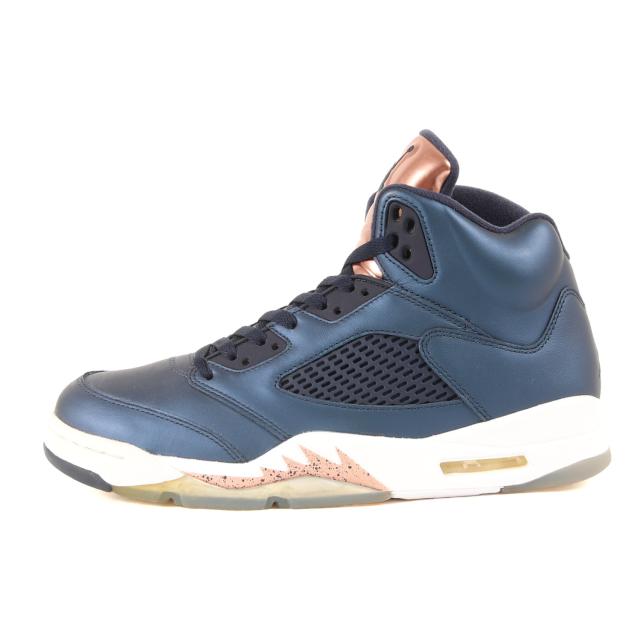 NIKE ナイキ サイズ:28.0cm / AIR JORDAN 5 RETRO BRONZE (136027-416) / エアジョーダン5 レトロ ブロンズ / オブシディアン ホワイト / US10 / ハイカット スニーカー シューズ 靴 バスケ【メンズ】【K4437】