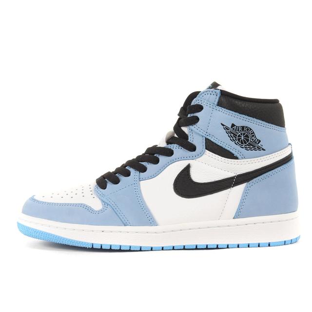 NIKE ナイキ サイズ:26.5cm / AIR JORDAN 1 RETRO HIGH OG UNIVERSITY BLUE (555088-134) / エアジョーダン1 レトロ ハイ / ホワイト ブラック ユニバーシティブルー / US8.5 / ハイカット スニーカー シューズ 靴【メンズ】【K4437】