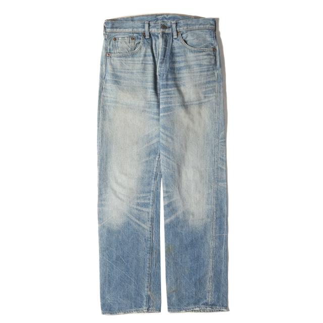 Levis / LVC リーバイス パンツ サイズ:31×33 / 00s 1967年復刻 501 BigE F TYPE ヴィンテージ加工 デニムパンツ (67501-0003 / 日本製) / インディゴ / 00年代 古着 / ボトムス ジーンズ ジーパン【メンズ】【中古】【K4438】