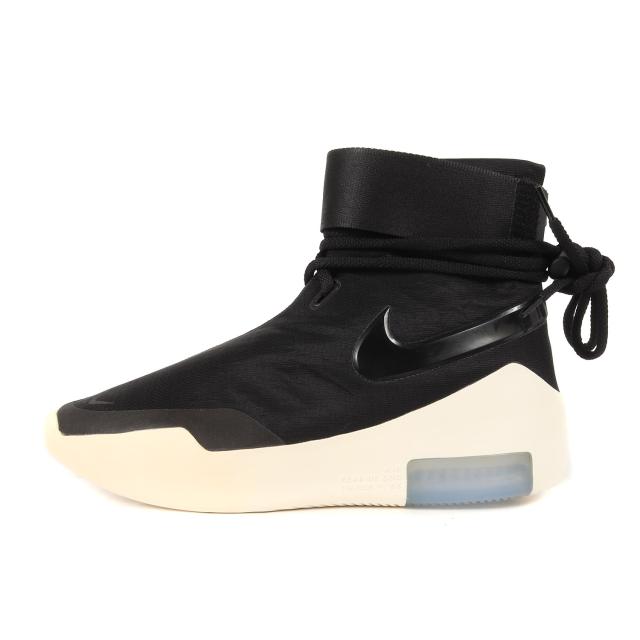 FEAR OF GOD フィアオブゴッド サイズ:26.5cm 18AW NIKE AIR SHOOT AROUND (AT9915-001) ナイキ エア シュート アラウンド ブラック 黒 US8.5 ハイカット スニーカー コラボ シューズ 靴【メンズ】【K3998】