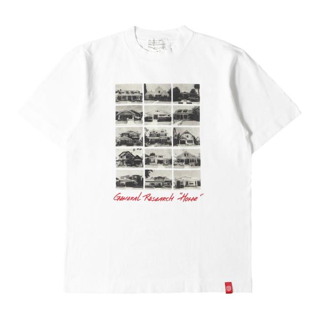 GENERAL RESEARCH ジェネラル リサーチ Tシャツ サイズ:M / 00s フォトプリント クルーネック Tシャツ (FIFTEEN HOUSES) / ホワイト 白 / トップス カットソー 半袖 / 00年代 アーカイブ【メンズ】【中古】【K4444】