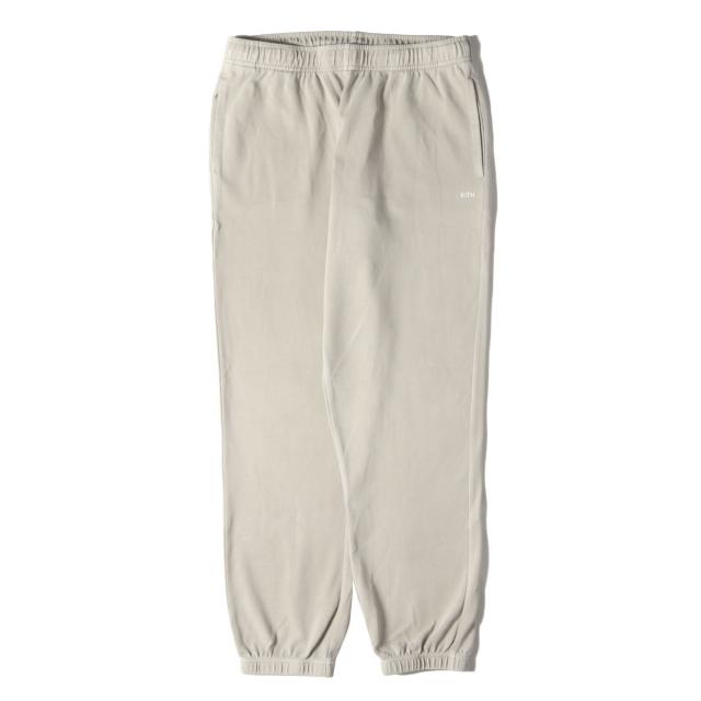KITH NYC キス ニューヨークシティー パンツ サイズ:S / 21SS オーバーダイ加工 ライトウェイト ストレッチ スウェットパンツ / ベージュ系 / ボトムス ズボン【メンズ】【中古】【美品】【K4449】