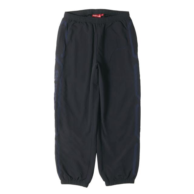 Supreme シュプリーム パンツ サイズ:S / 24SS インセットリンク ナイロン トラックパンツ (Inset Link Track Pant) / ブラック 黒 / ボトムス ズボン【メンズ】【中古】【美品】【K4449】