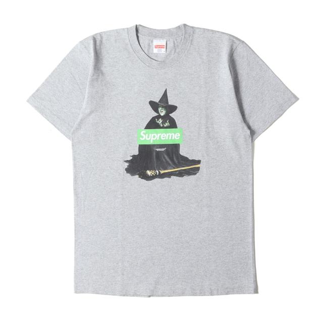 Supreme シュプリーム Tシャツ サイズ:M / UNDERCOVER 魔女 ボックスロゴ クルーネック Tシャツ (Witch Tee) / ヘザーグレー / box logo / トップス カットソー 半袖 / コラボ【メンズ】【中古】【美品】【K4453】
