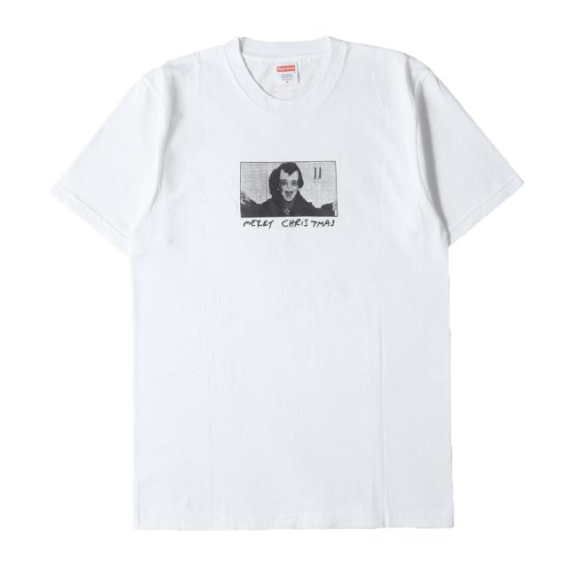 Supreme シュプリーム Tシャツ サイズ:M / クリスマスモデル クルーネック Tシャツ (Merry Xmas Tee) / ホワイト 白 / トップス カットソー 半袖【メンズ】【中古】【K4453】