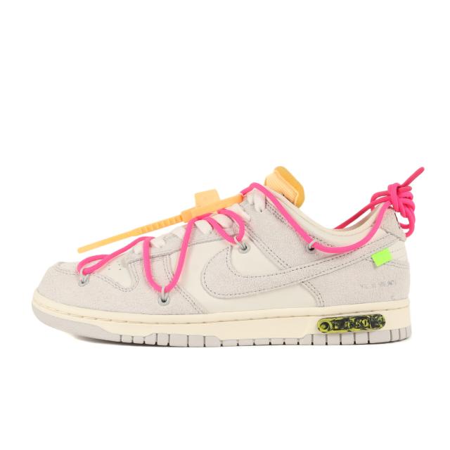 OFF-WHITE オフホワイト サイズ:27.0cm 21AW NIKE DUNK LOW The 50 / 1 OF 50 No.17 (DJ0950-117) ナイキ ダンク ロー セイル ニュートラルグレー US9 ローカット スニーカー シューズ 靴【メンズ】【中古】【新品同様】【K4138】