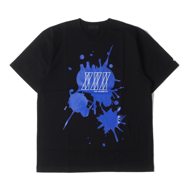 GOD SELECTION XXX ゴッド・セレクション・トリプルエックス Tシャツ サイズ:M / 20SS fragment design 7周年記念 48時間限定 クルーネック Tシャツ / ブラック 黒 / トップス カットソー 半袖 / コラボ【メンズ】【K4456】
