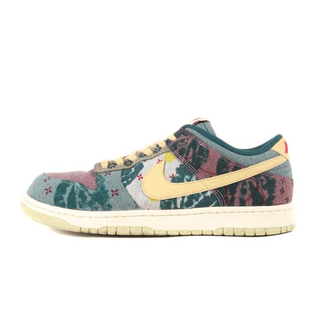 NIKE ナイキ サイズ:28.0cm DUNK LOW SP COMMUNITY GARDEN (CZ9747-900) ダンク ロー コミュニティーガーデン マルチカラー US10 ローカット スニーカー シューズ 靴【メンズ】【中古】【美品】【K4149】