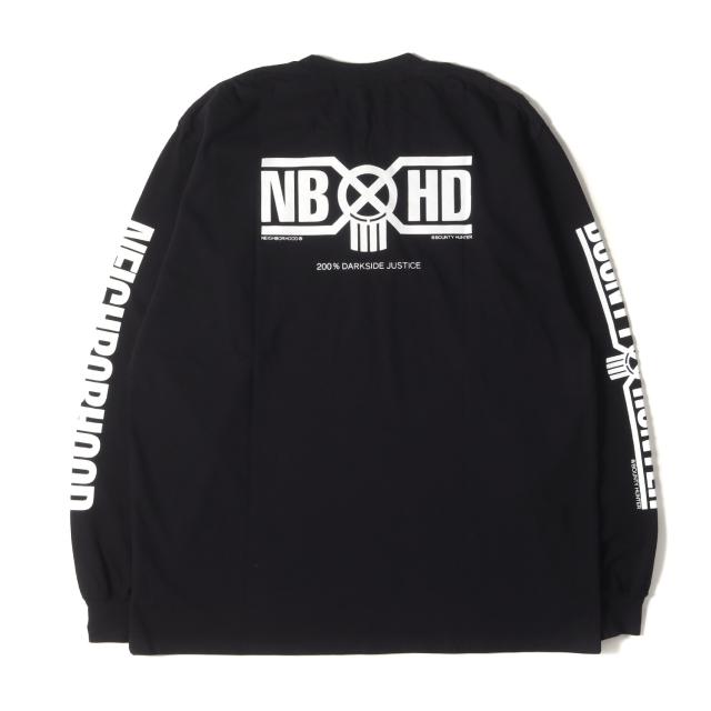 NEIGHBORHOOD ネイバーフッド Tシャツ サイズ:L / 25SS BOUNTY HUNTER ロングスリーブ Tシャツ (TEE LS-2) / ブラック 黒 / トップス カットソー 長袖【メンズ】【K4466】