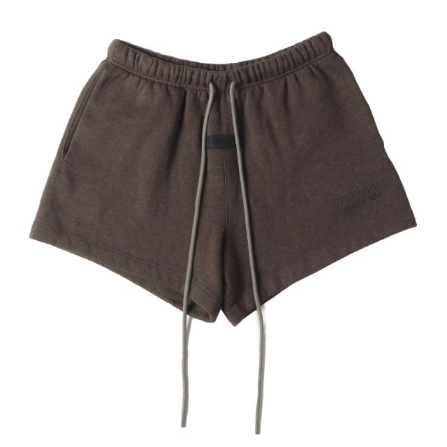 FEAR OF GOD フィアオブゴッド パンツ サイズ:S FOG ESSENTIALS スウェット ショーツ / ブラウン / ボトムス ショートパンツ / エッセンシャルズ【メンズ】【中古】【美品】【K4462】