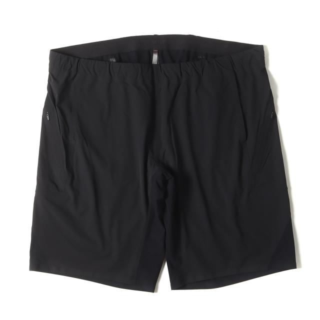 ARCTERYX アークテリクス パンツ サイズ:XL / VEILANCE ストレッチ ナイロン シーカント コンプ ショーツ (Secant Comp Short) / ブラック 黒 / ボトムス ショートパンツ ズボン【メンズ】【中古】【美品】【K4464】