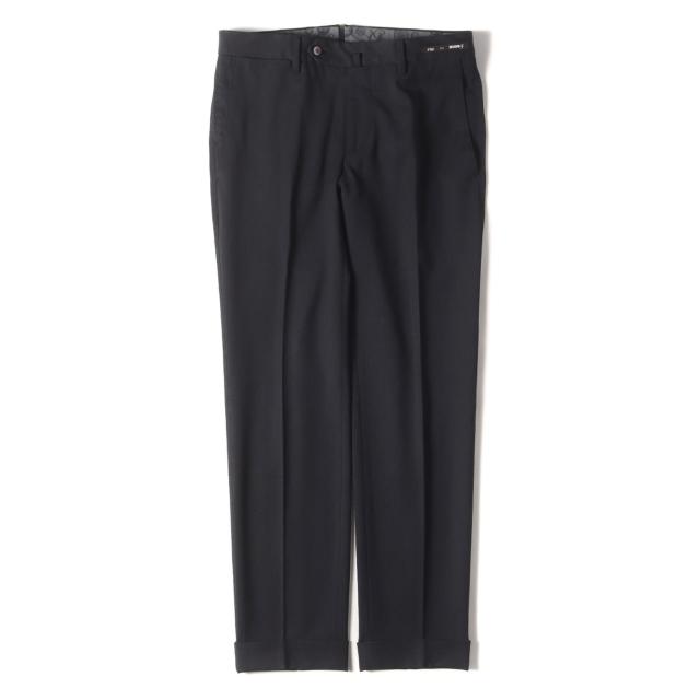 PT01 ピーティーゼロウーノ パンツ サイズ:44 / BEAMS F ストレッチ ポリウール スラックス (WINTER TRAVELLER CPDSWT P036 0260) / ダークグレー / ボトムス ズボン / コラボ【メンズ】【中古】【K4465】